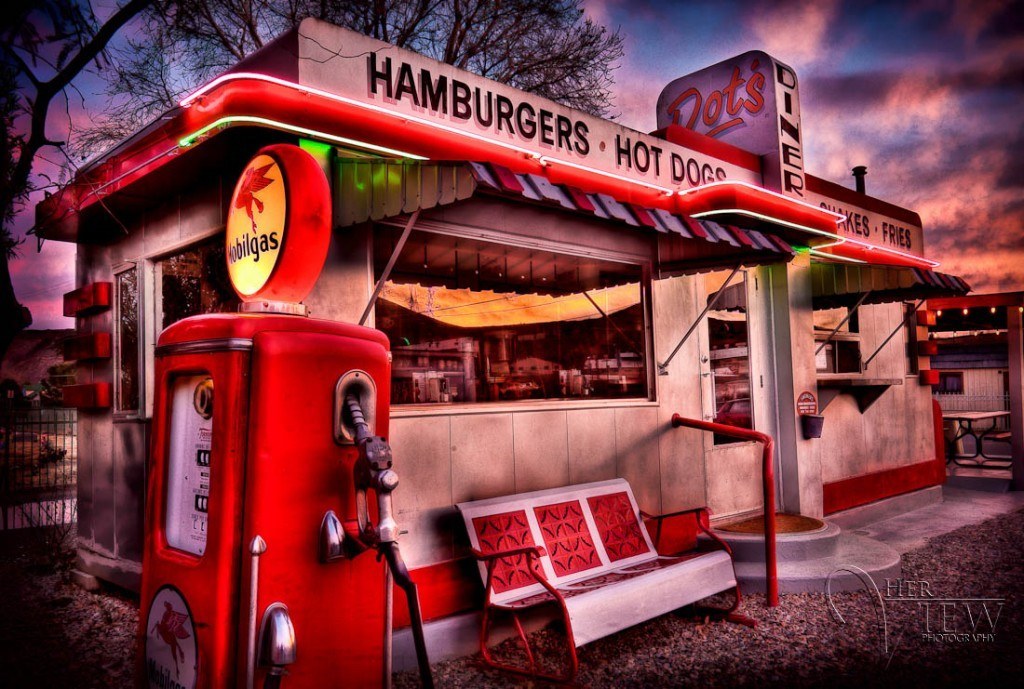 Dot s Diner HDR Image Featured On Daily HDR Website 