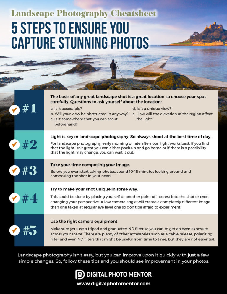 Landscape Photography Checklist - 5 Steps to Ensure You Capture ...